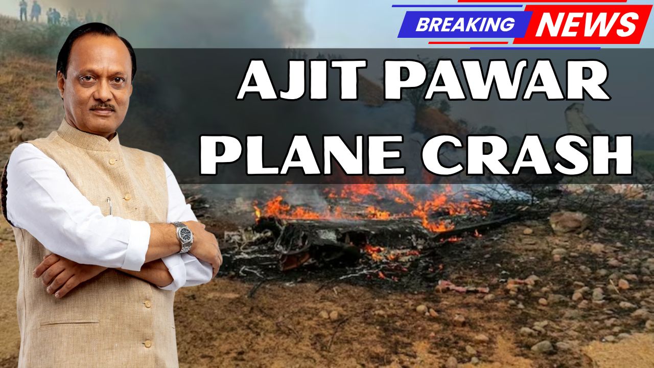 Ajit Pawar Plane Crash News - NCP Chief Dies On the Spot, Biography ...